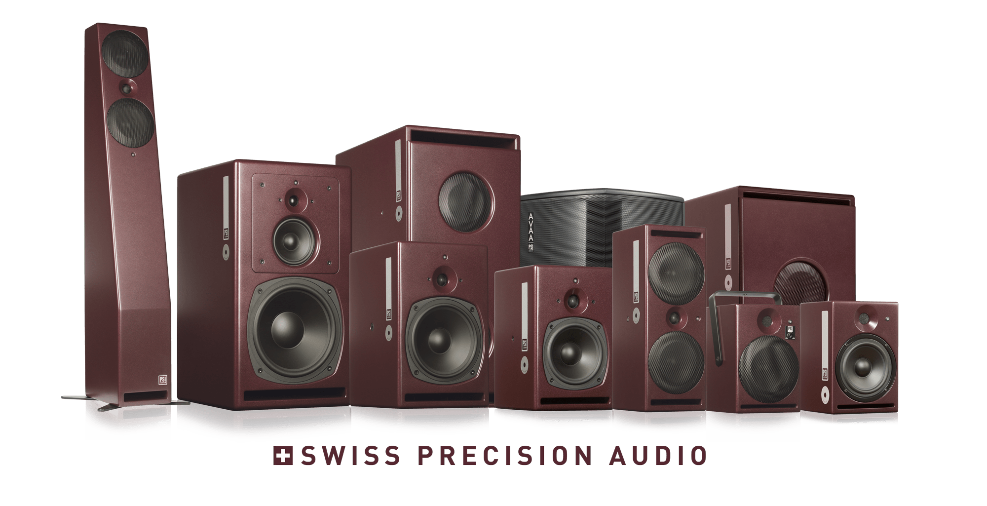 PSI Audio Swiss Precision Audio Accurate Studio Monitors And Basstrap PSI Audio Swiss Precision Audio Accurate Studio Monitors And Basstrap