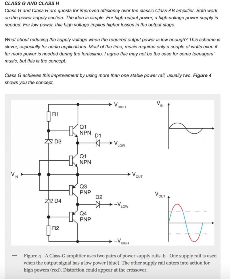 What is so special about Class G/H amplifiers? - PSI Audio