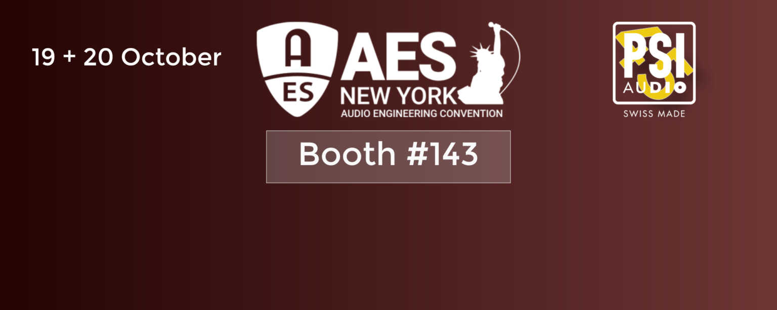 Meet PSI Audio @ AES NYC - PSI Audio